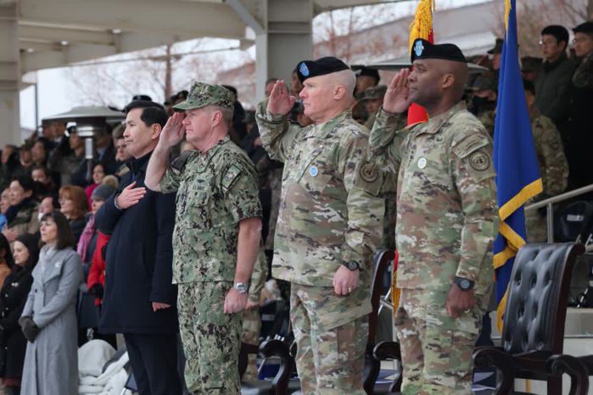 New U.S.-South Korea Combined Forces Commander Xavier Brunson Takes ...